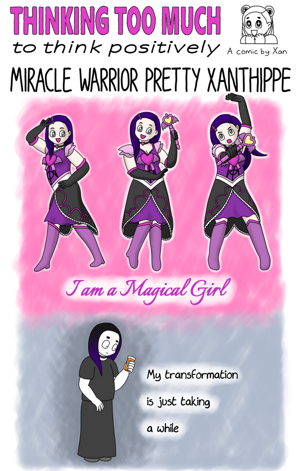 Miracle Warrior Pretty Xanthippe | Comics by Xan