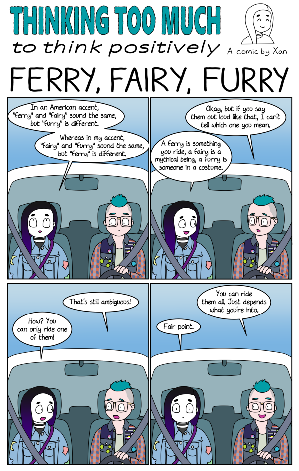Ferry, Fairy, Furry | Comics by Xan