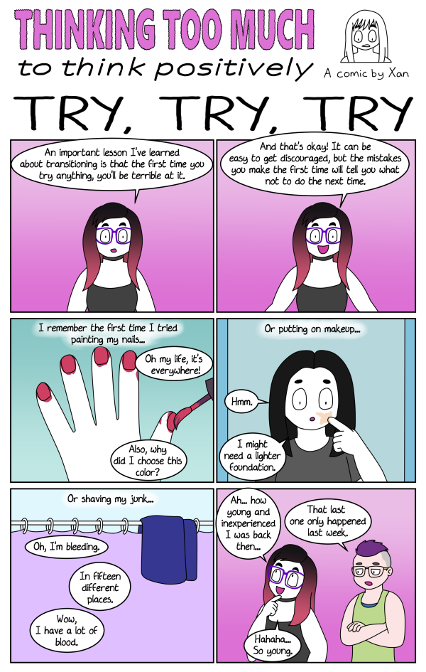 Try, Try, Try | Comics by Xan