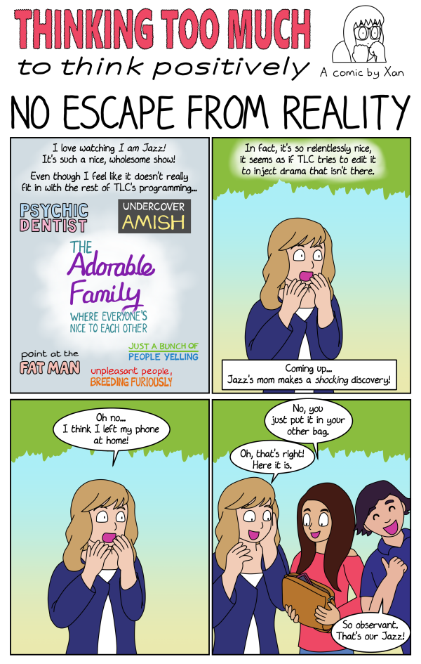 No Escape From Reality | Comics by Xan