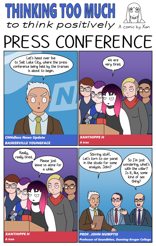 Press Conference | Comics by Xan