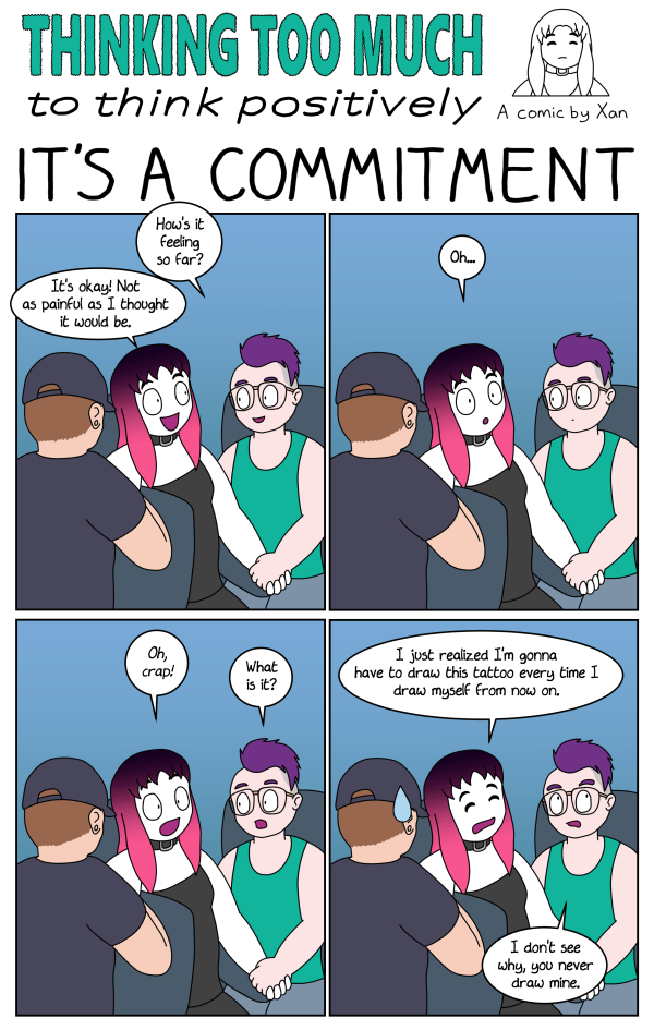 It’s a Commitment | Comics by Xan