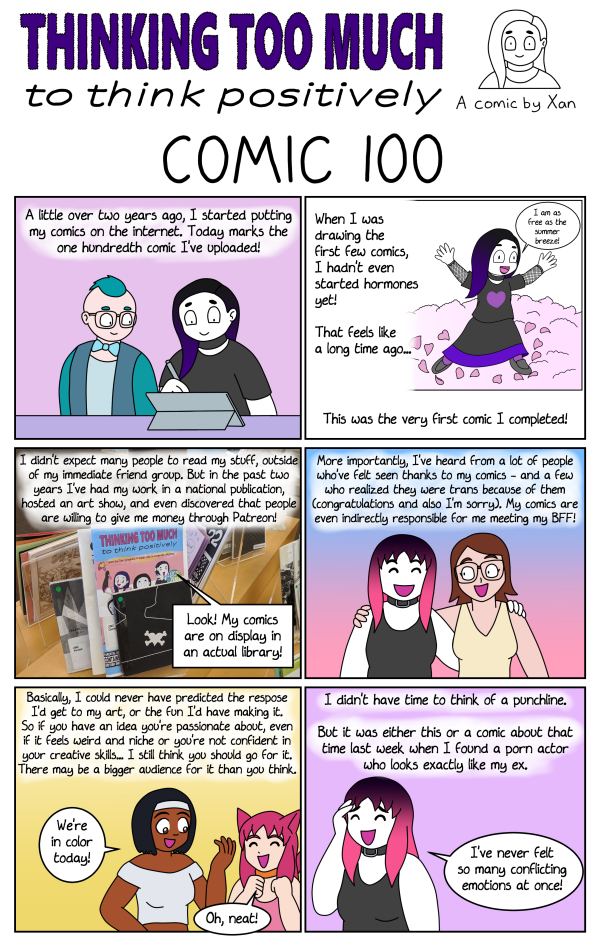 Comic 100 | Comics by Xan