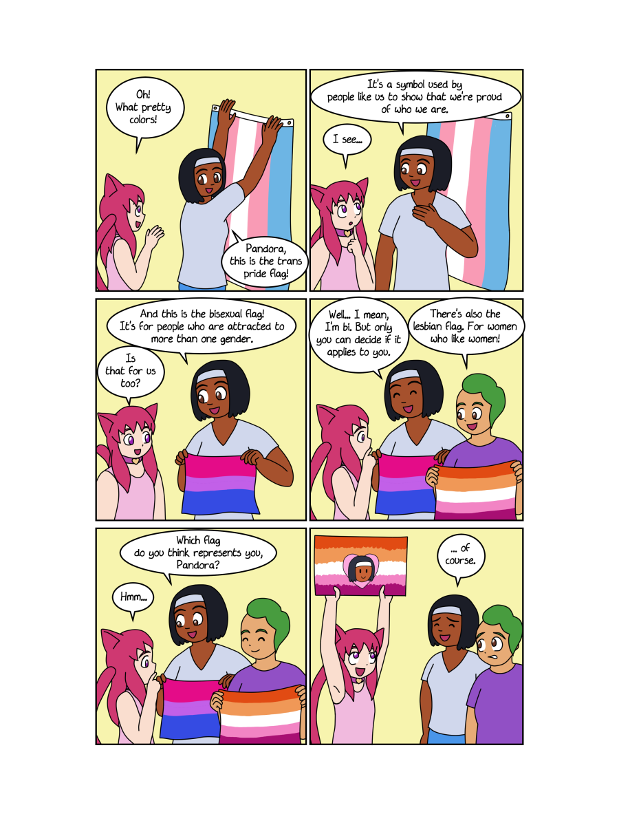 Pandora’s First Pride | Comics by Xan