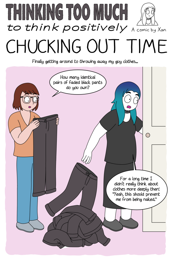 Chucking Out Time | Comics by Xan