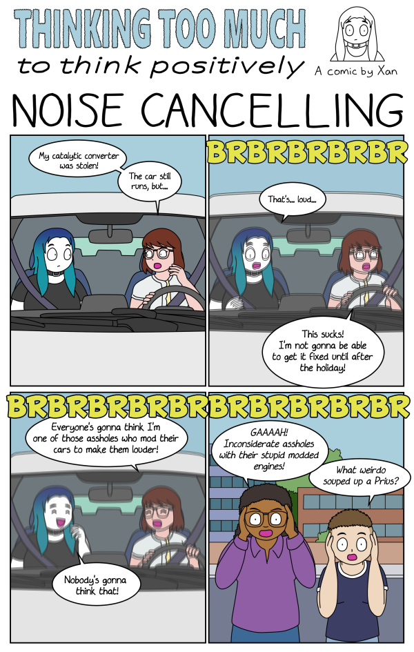Noise Cancelling | Comics by Xan