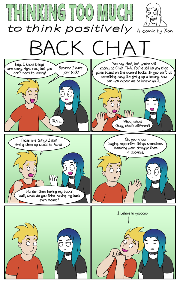 Back Chat | Comics by Xan