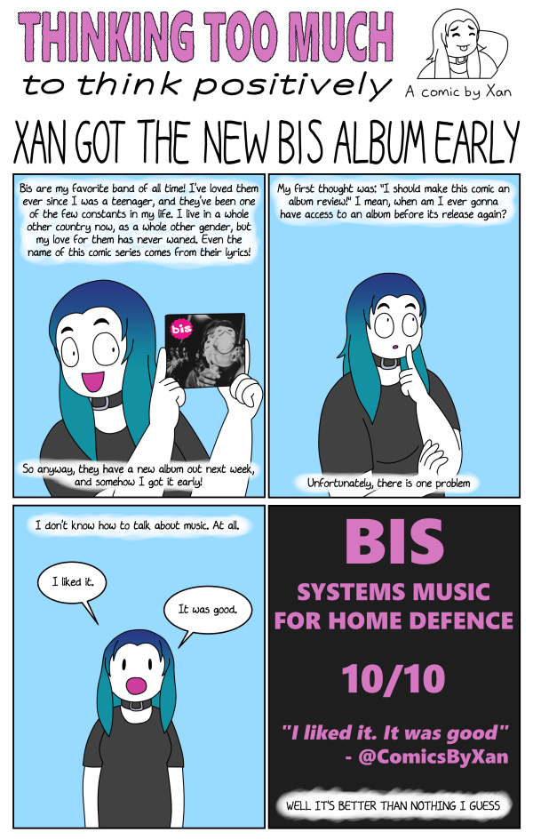 Xan Got the New Bis Album Early | Comics by Xan